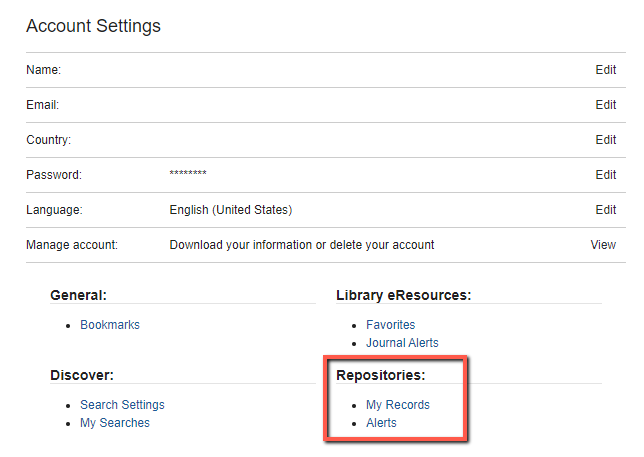 Repositories: Alerts – TDNet