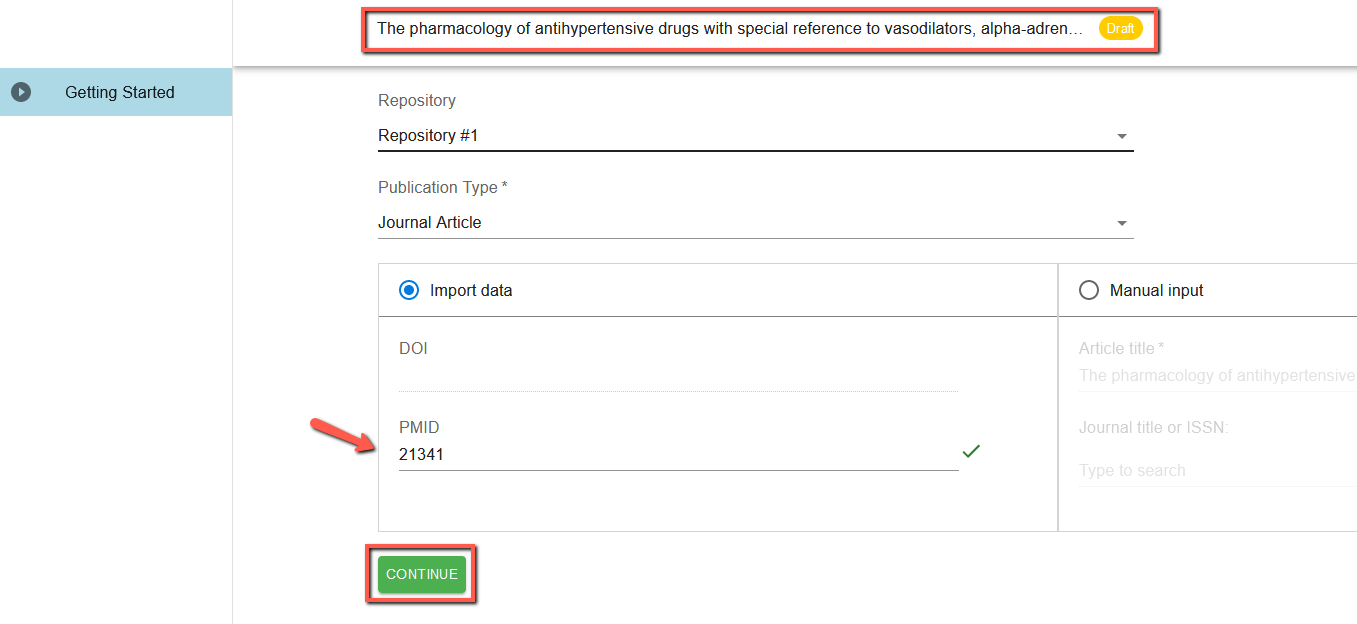 Repositories: My Records – TDNet
