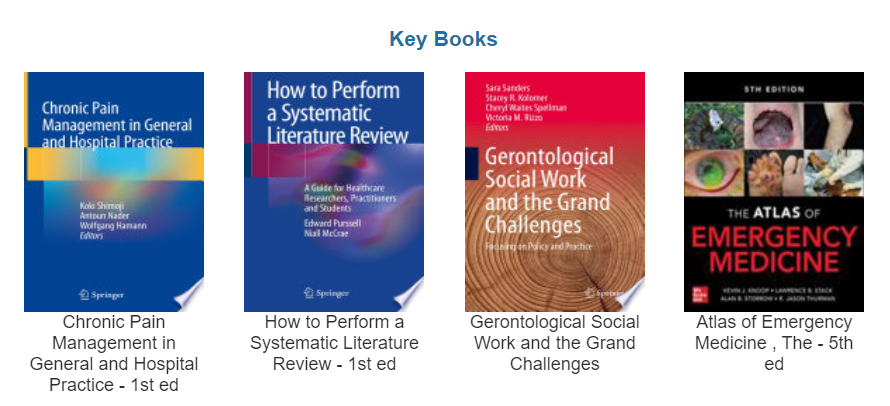 Journal & Book Carousels – TDNet